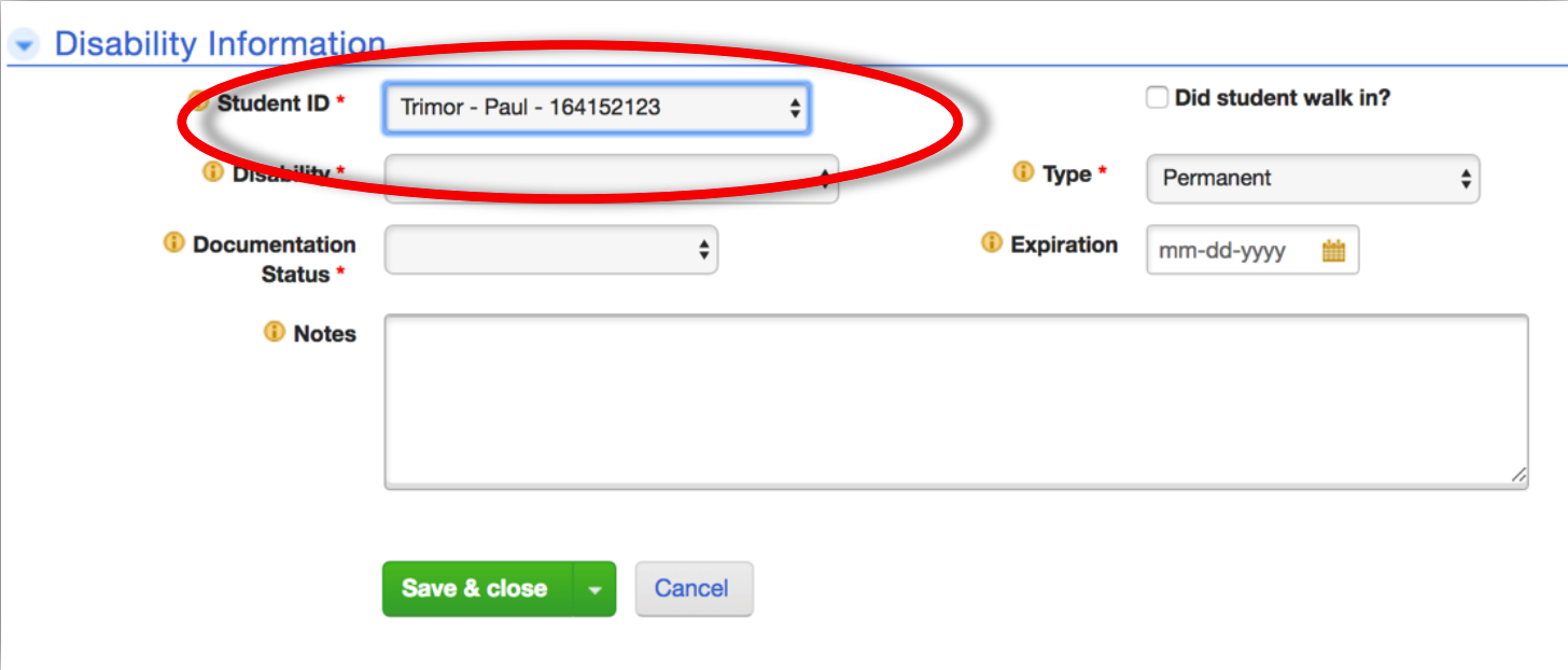 Understanding SAM - Adding a Record Parent Table | Center for Inclusive ...