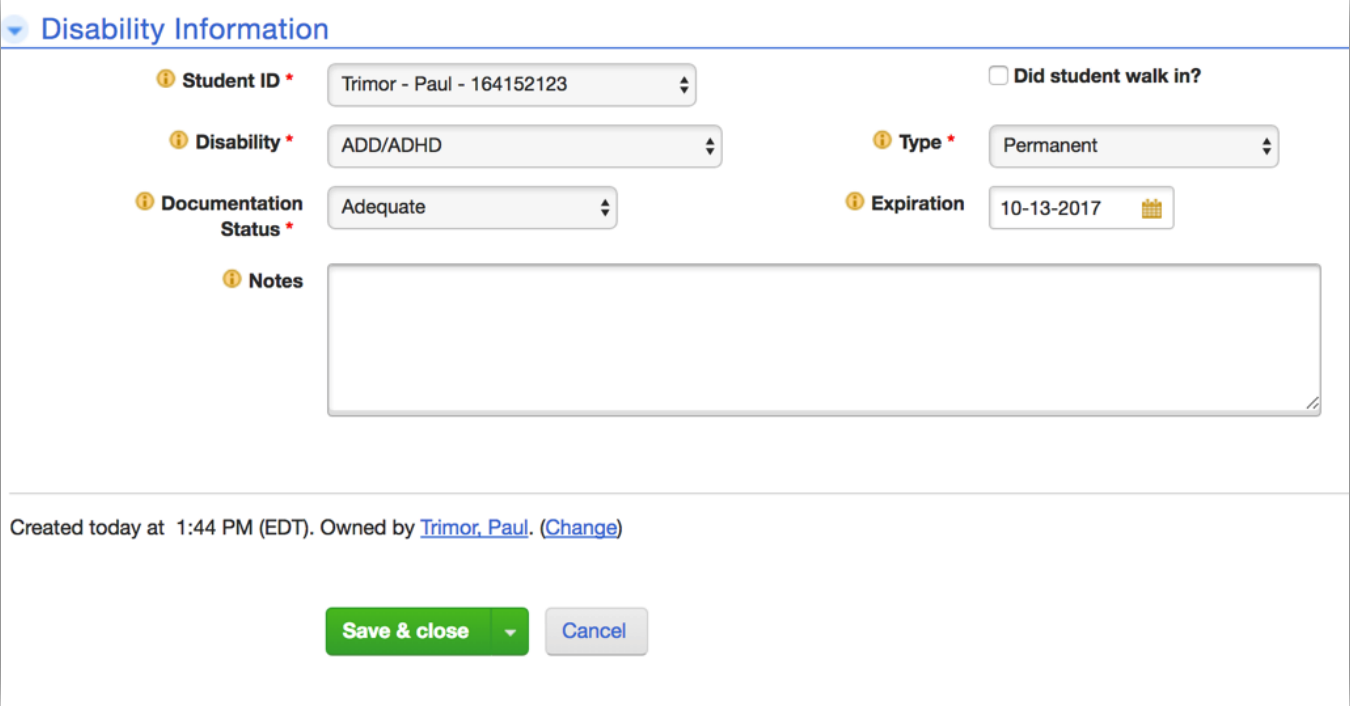 Understanding SAM - Adding a Record Parent Table | Center for Inclusive ...